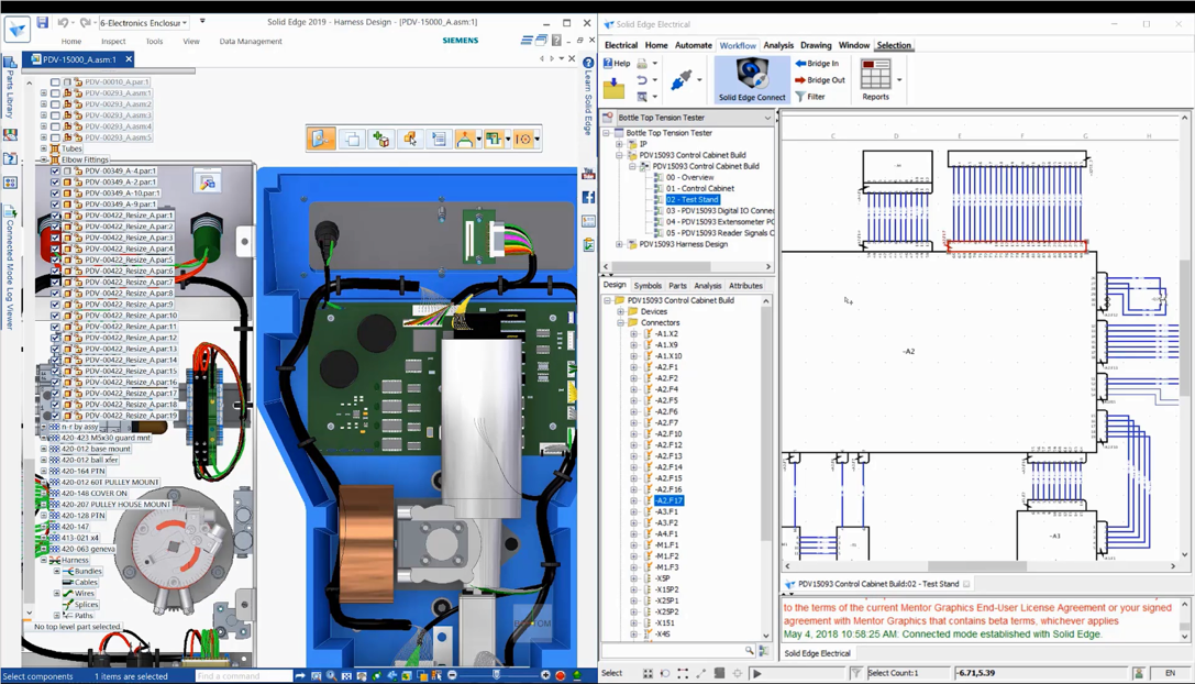 (8/8) Webinar SOLID EDGE 2019 - Elektro design - AXIOMTECH.SI
